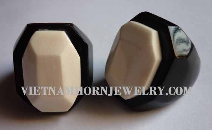 Buffalo horn rings, Cow horn ring, Lacquer buffalo horn rings, Lacquer ...